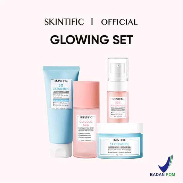 Urutan Skincare Skintific Glowing Set Paling Efektif! : infodarijay.com